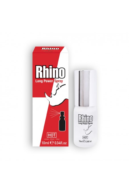 SPRAY RETARDANTE RHINO LONG POWER SPRAY HOT™ 10ML